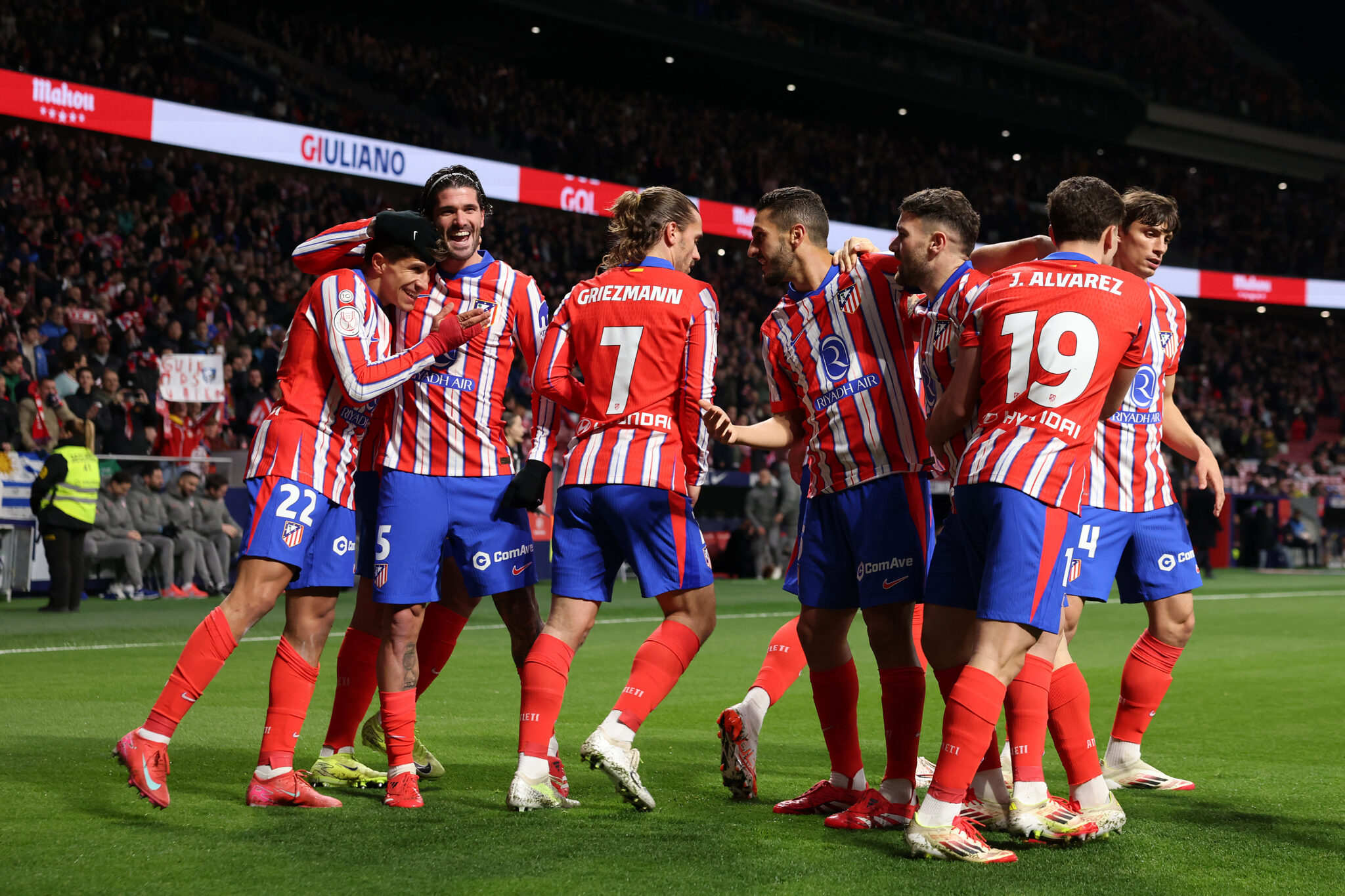 Atlético de Madrid 5-0 Getafe: Giuliano brilla con un doblete y el ...